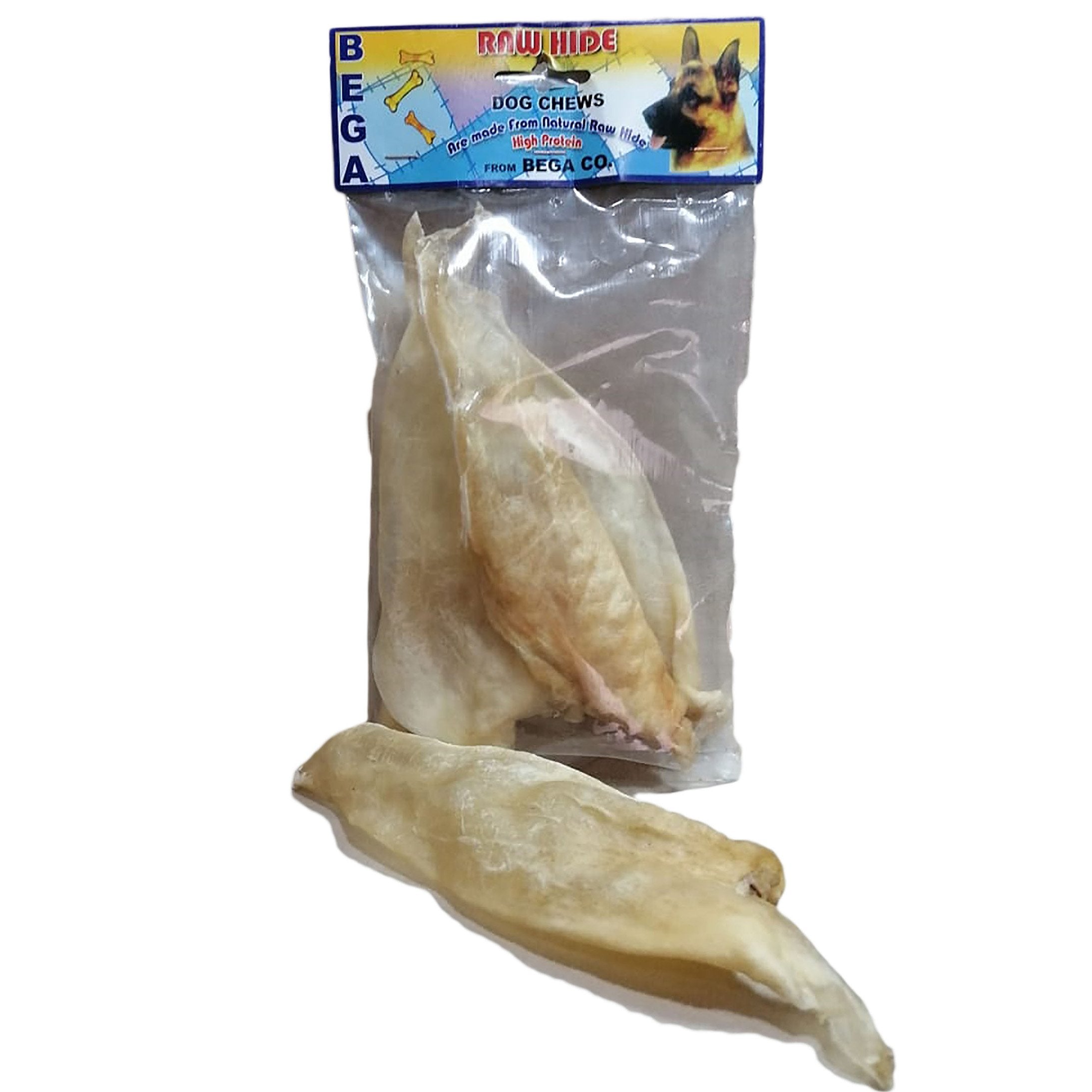BEGA Rawhide Ears | Amin Pet Shop | Shop Now!