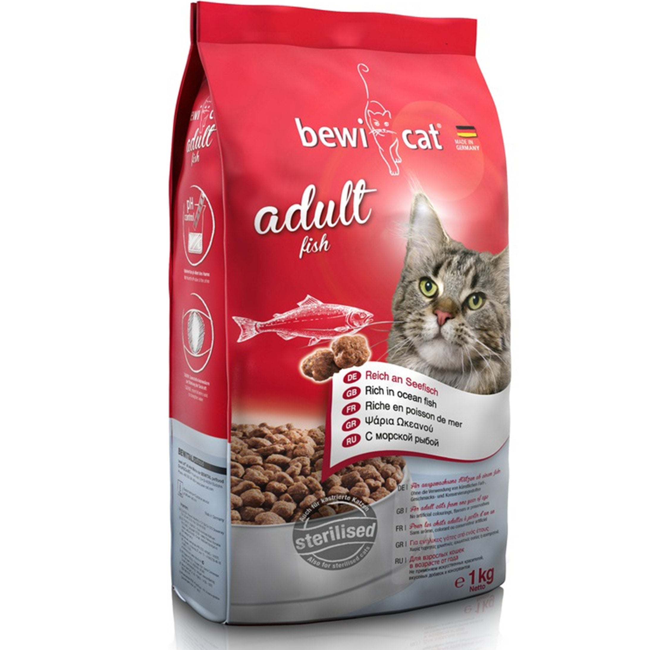 Bewi Cat With Fish 1kg | Amin Pet Shop | Shop Now!