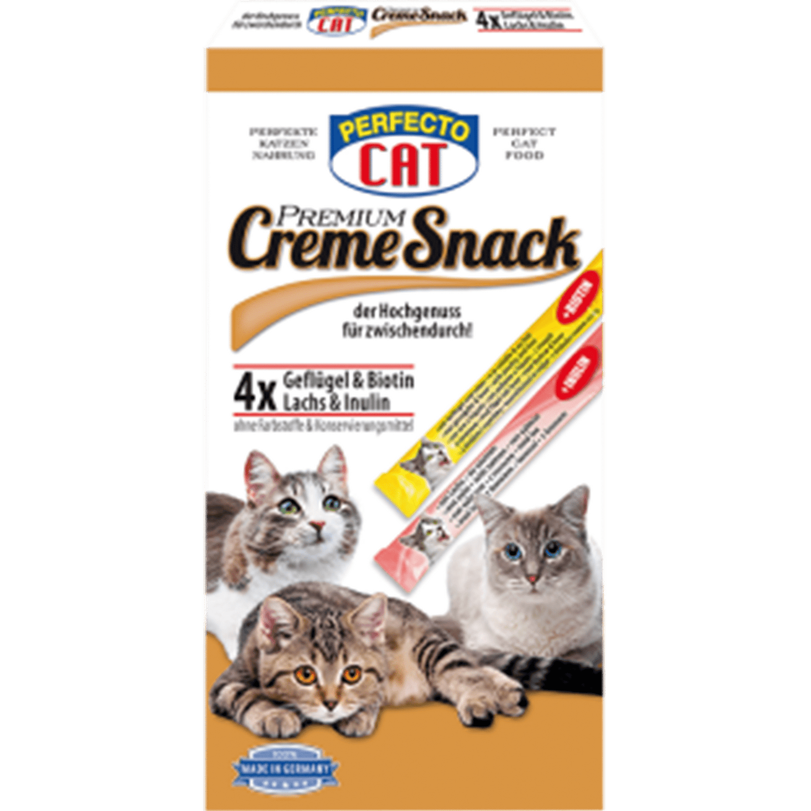 Perfecto Cat Creme Snack 120g | Amin Pet Shop | Shop Now!