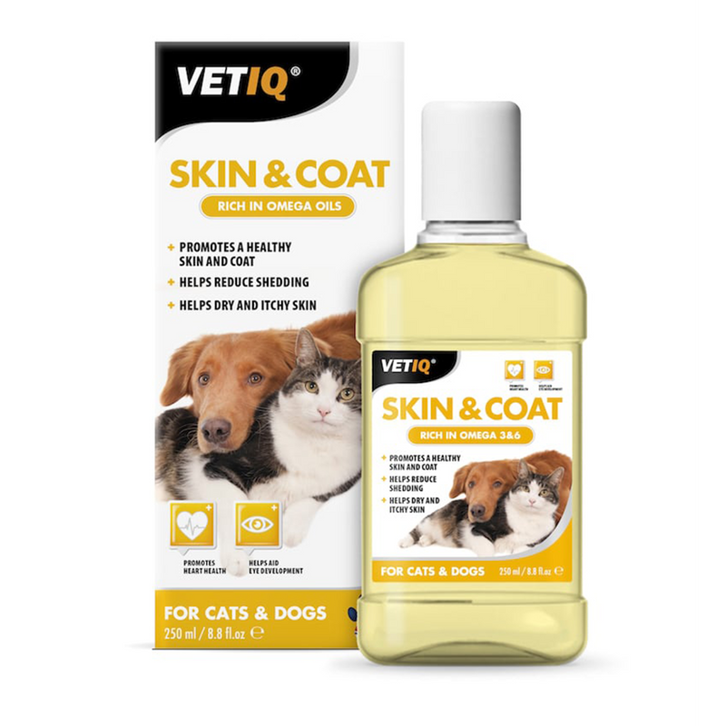 VetIQ Skin & Coat 250ml | Amin Pet Shop | Shop Now!